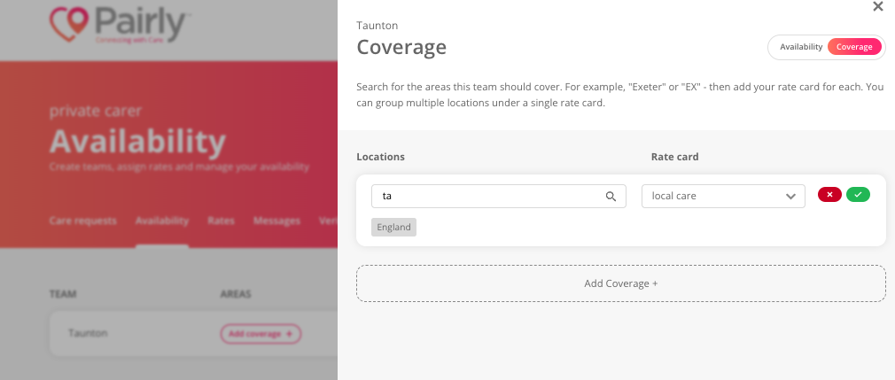 How to add your availability for Home Care | Pairly