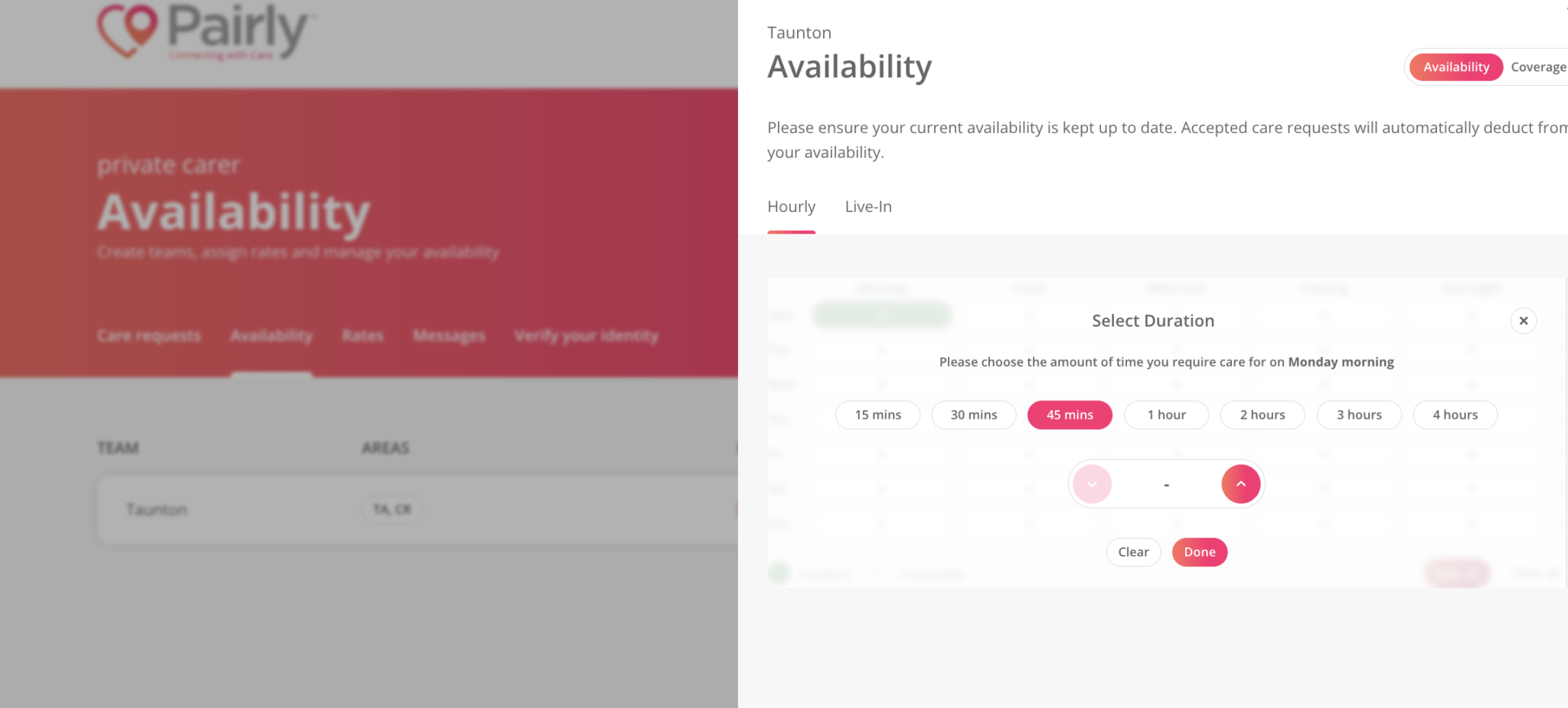 How to add your availability for Home Care | Pairly